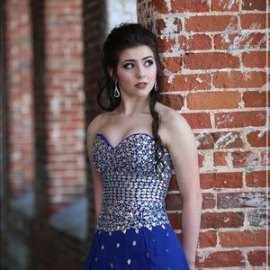 Custom | Dresses | Gorgeous Electric Blue Prom Dress | Poshmark